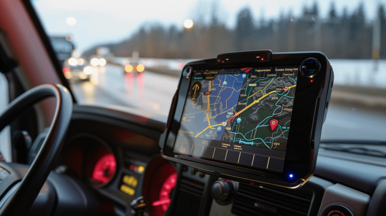 LKW Navi 7 Zoll mit TMC: Das perfekte GPS Navigationssystem